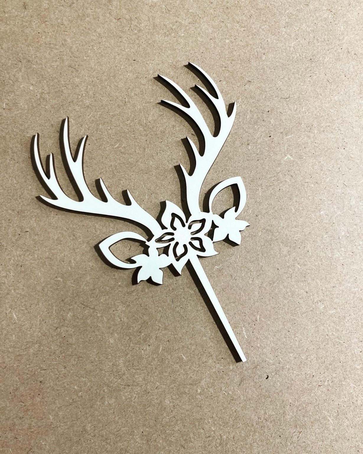 Topper Cuernos de Reno – ArtDekoLaser